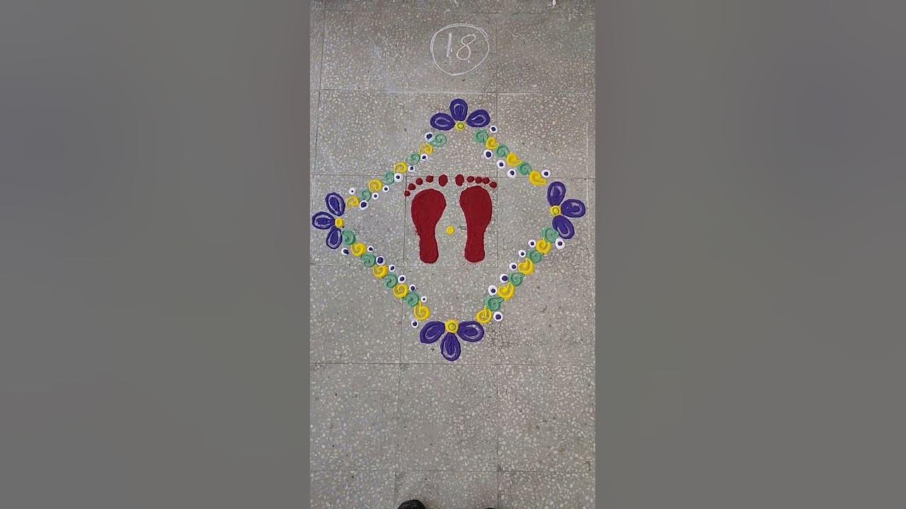 Rangoli at Birla Institute of Applied Sciences Bhimtal - YouTube