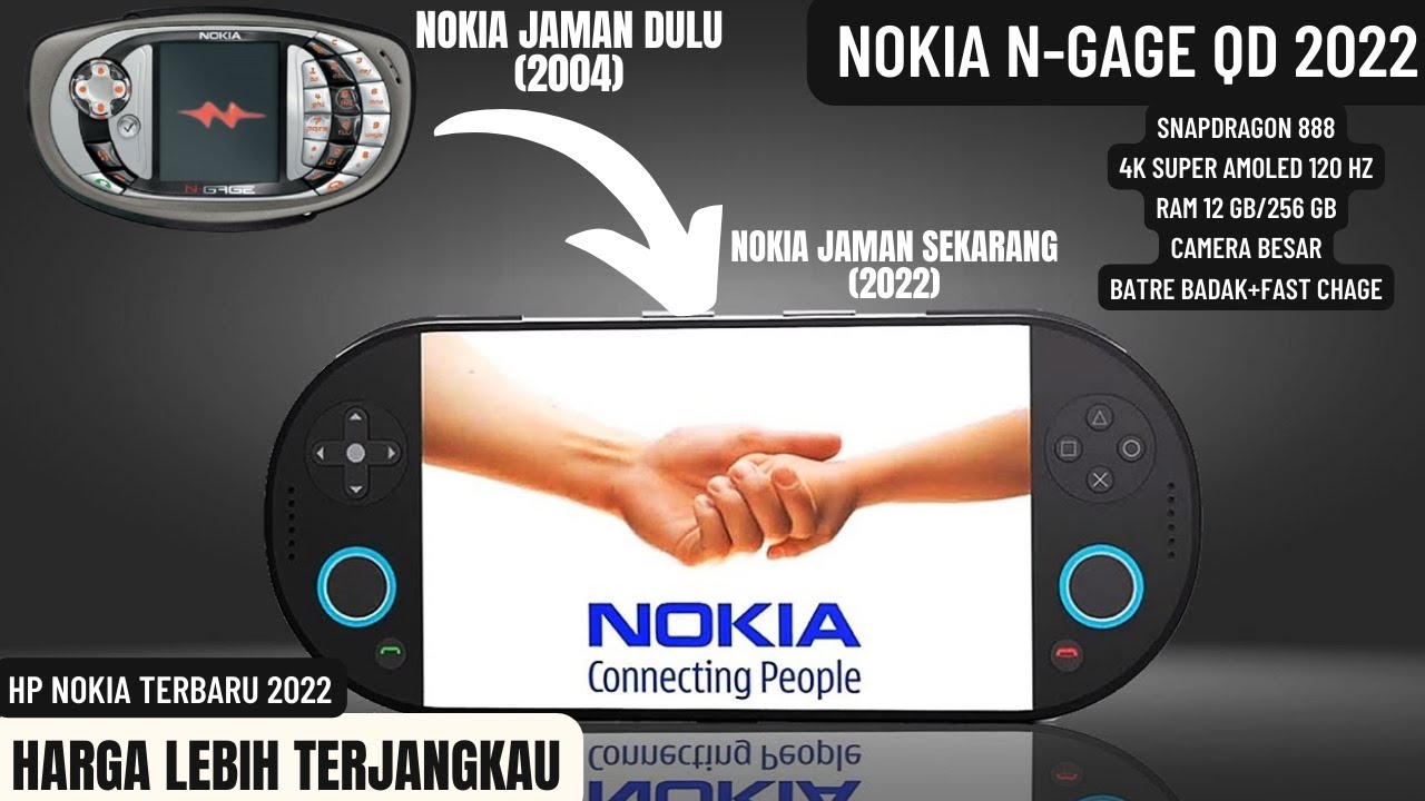 NOKIA MULAI BANGKIT! SEGERA HADIR NOKIA N-GAGE QD (2022) - HARGA ...