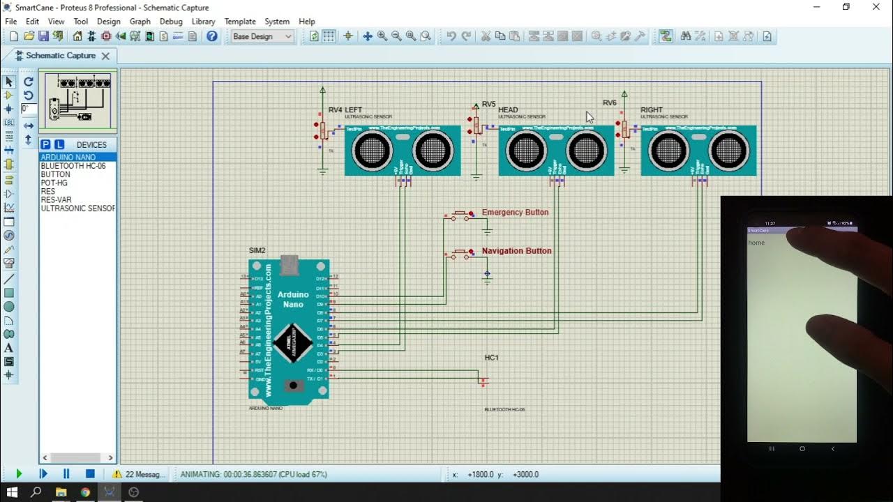 Arduino-Based Smart Cane with Navigation System for the Visually Impaired Individuals - YouTube