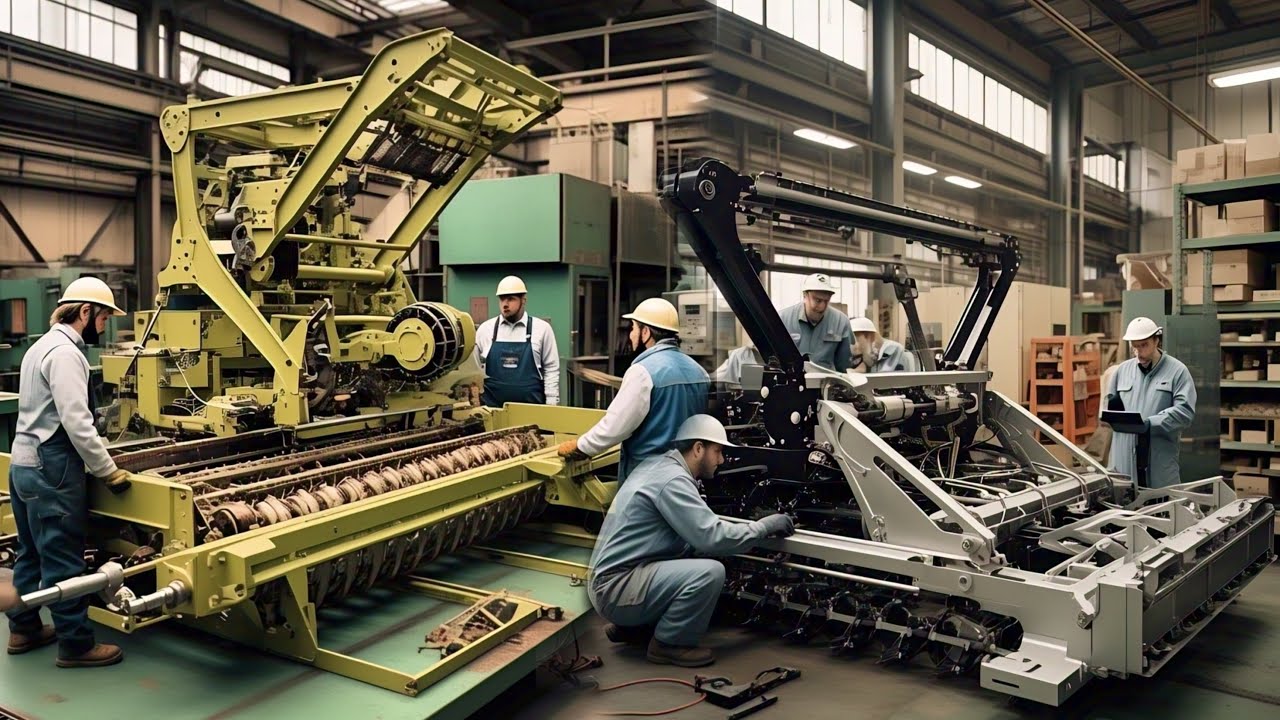 Production Line of Efficient Potato Harvesting Machines | Factory Tour ...