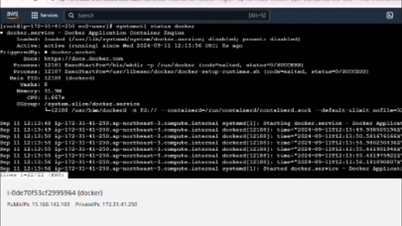 Install Docker ,Jenkins and Nginx on an Amazon EC2 instance in AWS - YouTube