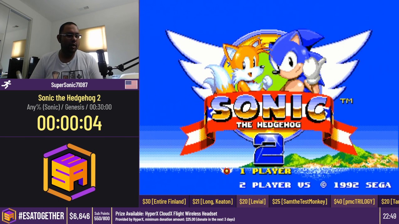 Sonic the Hedgehog 2 [Any% (Sonic)] by SuperSonic71087 - # ...