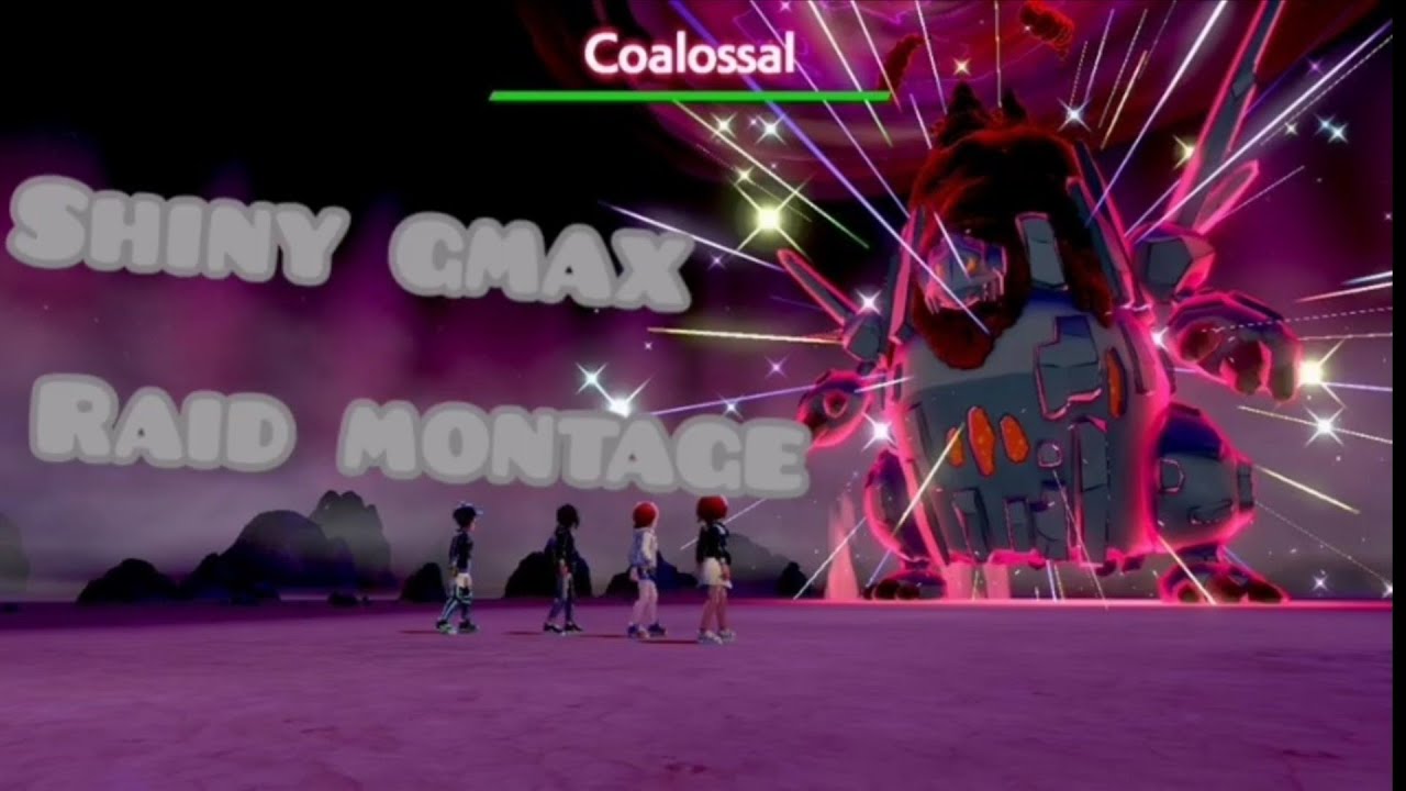 Shiny gmax colossal and shiny gmax grimsnarl raids and more - YouTube