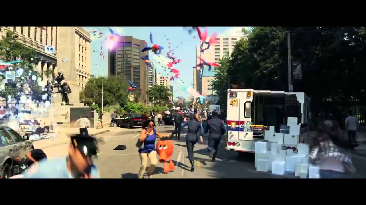 Pixels Pixeles 2015 Tráiler Oficial @3 en Español Latino HD HD1 - YouTube