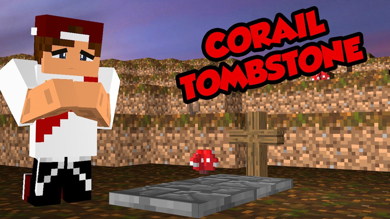 CORAIL TOMBSTONE MOD | Tumbas en Minecraft - YouTube