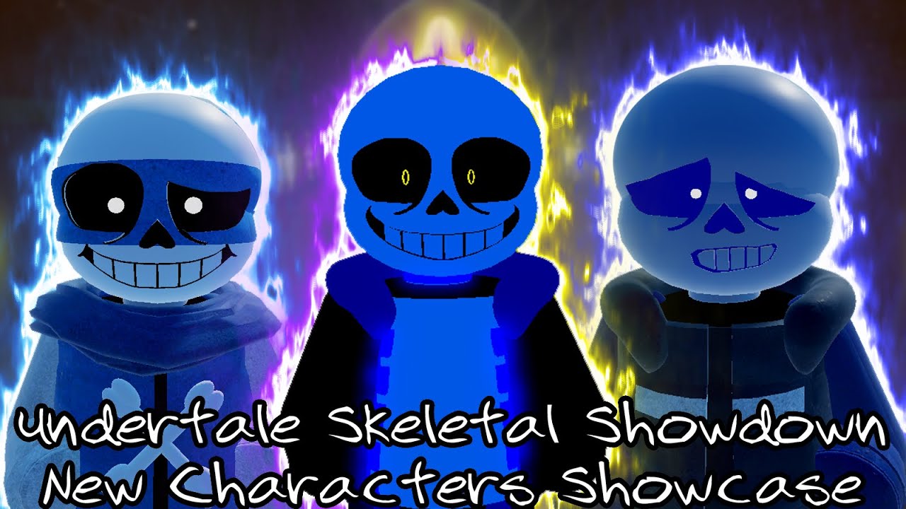Undertale Skeletal Showdown New Characters Showcase - YouTube