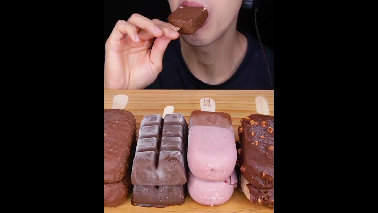Asmr Magnum Kitkat Chocolate Ice Cream Party Nutella Dessert Mukbang먹방