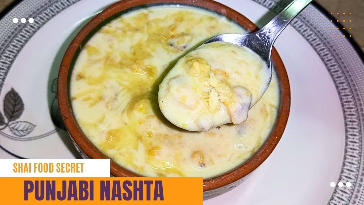 Punjabi Nashta Recipe By Shai Food secret ll Traditional Breakfast ...