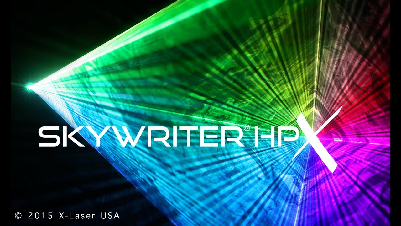 X-Laser Skywriter HPX: Official Introduction - YouTube