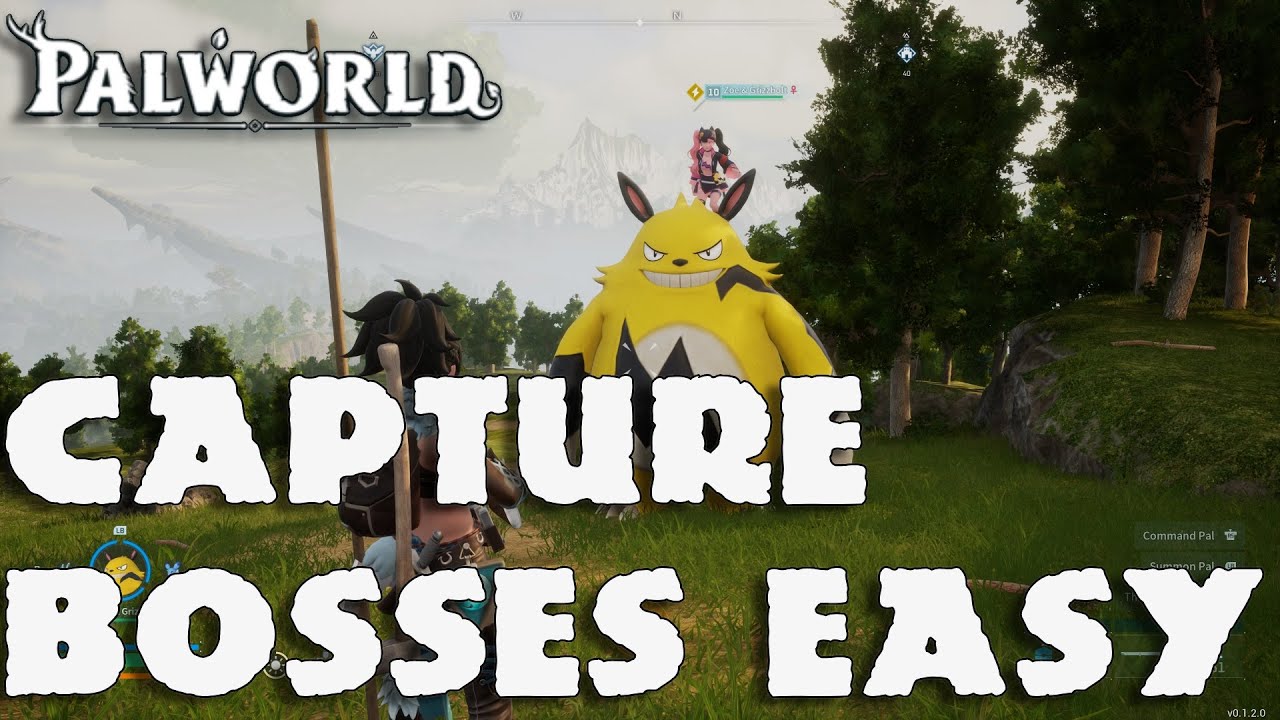 Palworld HOW TO EASILY CAPTURE TOWER BOSSES Easy and Fast - Get OP Pals ...
