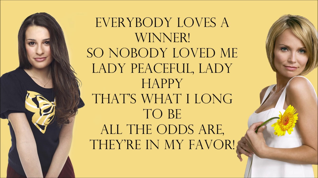 Glee 1x05 - Maybe this time [with lyrics] - YouTube