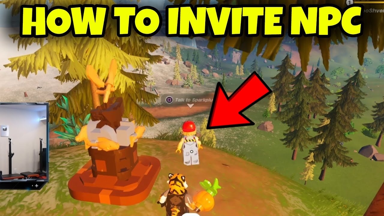 How to INVITE AN NPC to LIVE in ANY VILLAGE in LEGO SURVIVAL WORLD ...