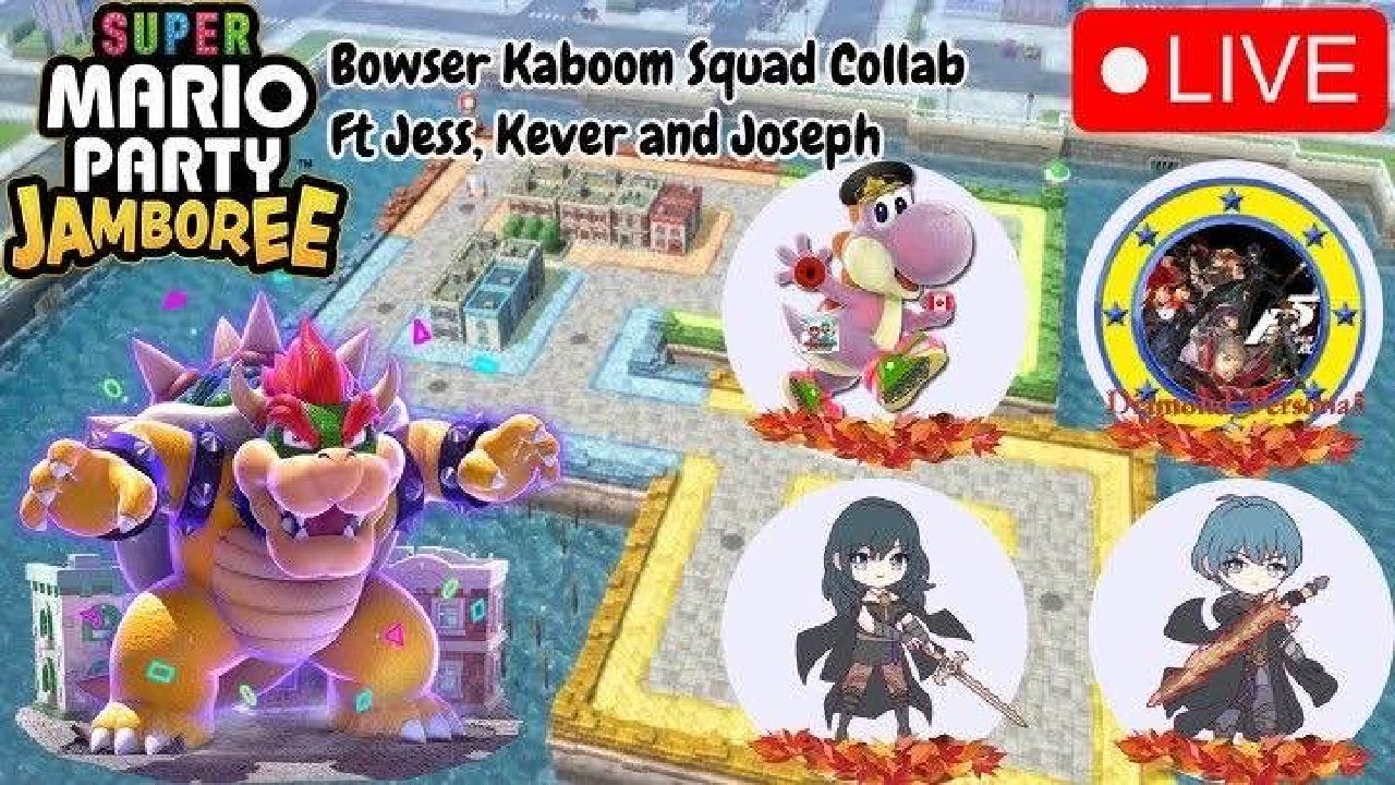 Super Mario Party Jamboree Online Matches Part 5 Collab Bowser's Baboom ...