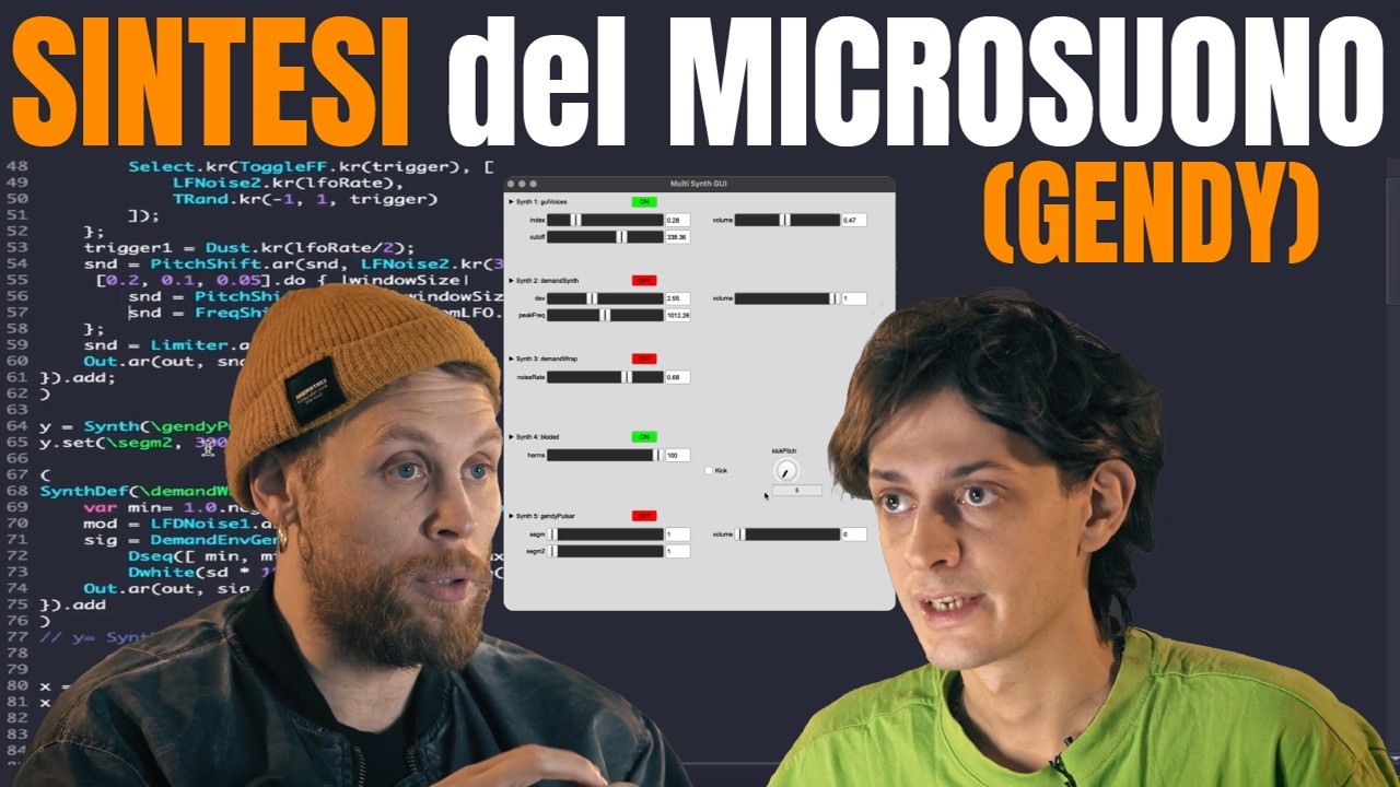 Microsound in SuperCollider: GENDY, Pulsar e una GUI “bruttissima ...