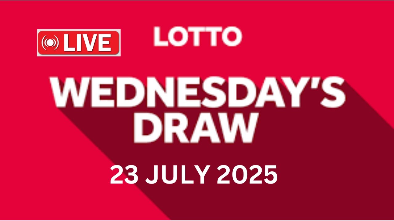 The National Lottery Lotto Draw Live results from Wednesday 23 July ...