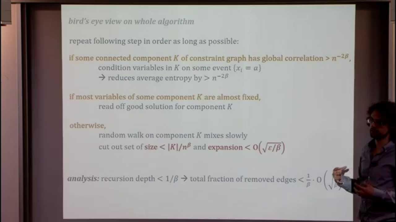 Semidefinite Programming Hierarchies III: Applications of the Sum-of-Squares Method - YouTube