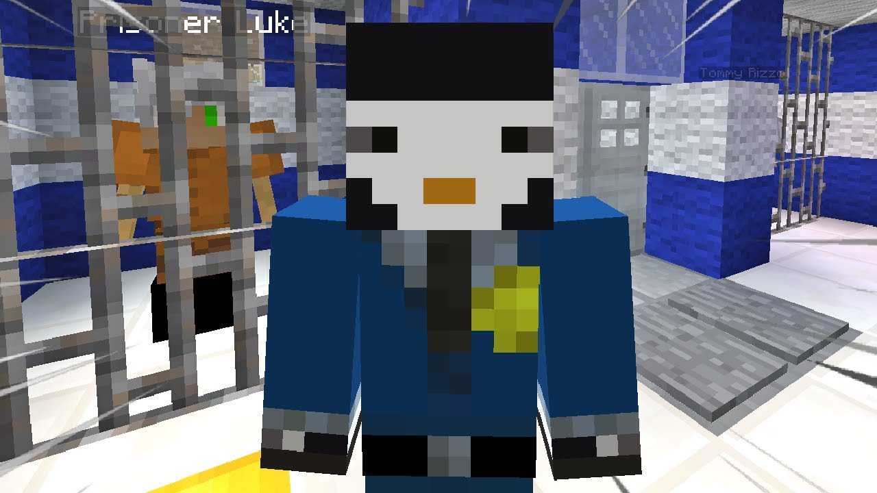 BECOMING A POLICE OFFICER!! (Minecraft Adventure) - YouTube