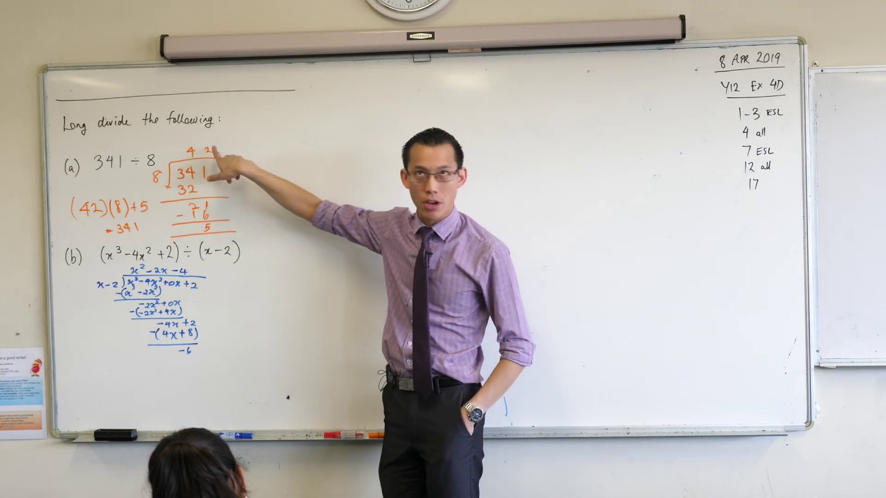 Remainder & Factor Theorem (1 of 3: The division transformation) - YouTube