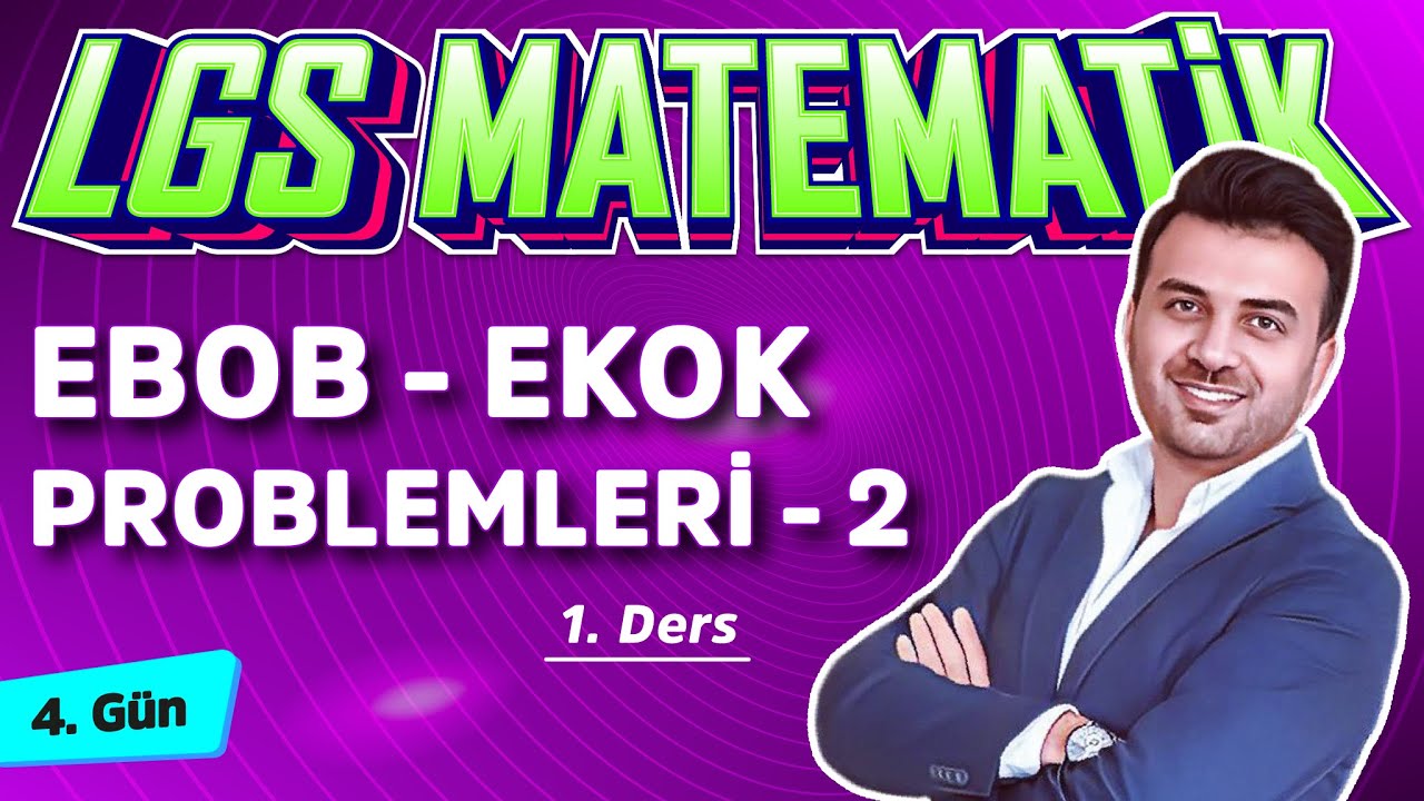 EBOB - EKOK PROBLEMLERİ | 8.Sınıf Matematik 7.Ders - YouTube