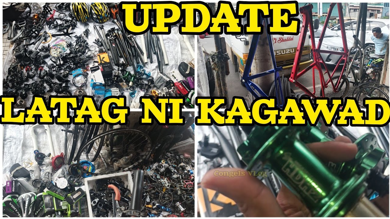 LATAG NI KAGAWAD | SECONDHAND BIKES PARTS | LATAG SA QUIAPO - YouTube