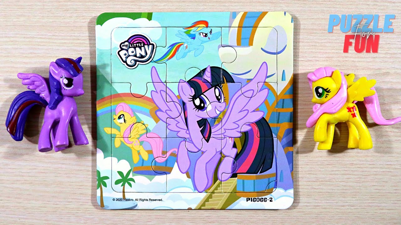 MY LITTLE PONY PUZZLE GAMES - TWILIGHT, FLUTTERSHY & RAINBOW DASH ...