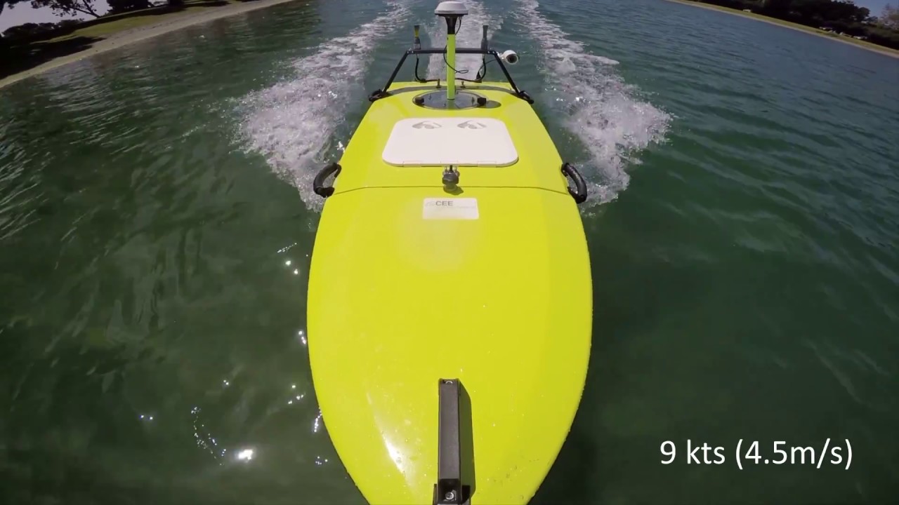 CEE HydroSystems CEE-USV™ with HYPACK: Super Shallow Water Survey - YouTube