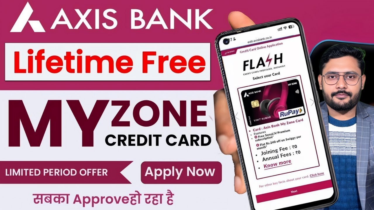LIFETIME FREE Axis My Zone Credit Card | Limited Period offer - YouTube
