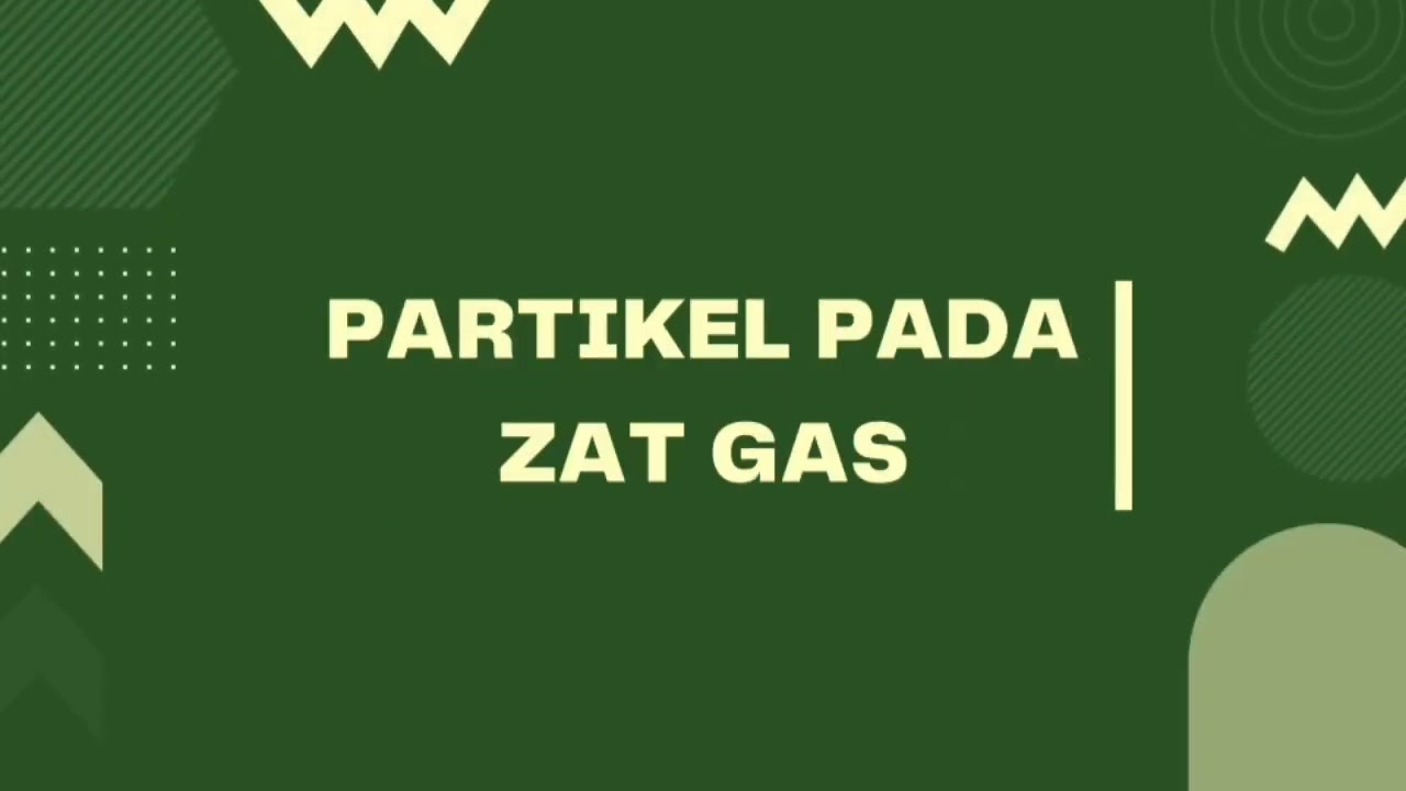 Partikel pada zat padat, cair dan gas. - YouTube