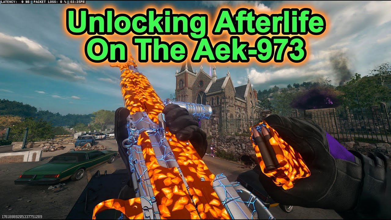 Unlocking Afterlife on the AEK -973 in BO6 Zombies (No Commentary ...