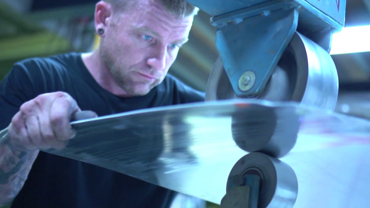 How to Metal Shape Hot Rod Panel - YouTube