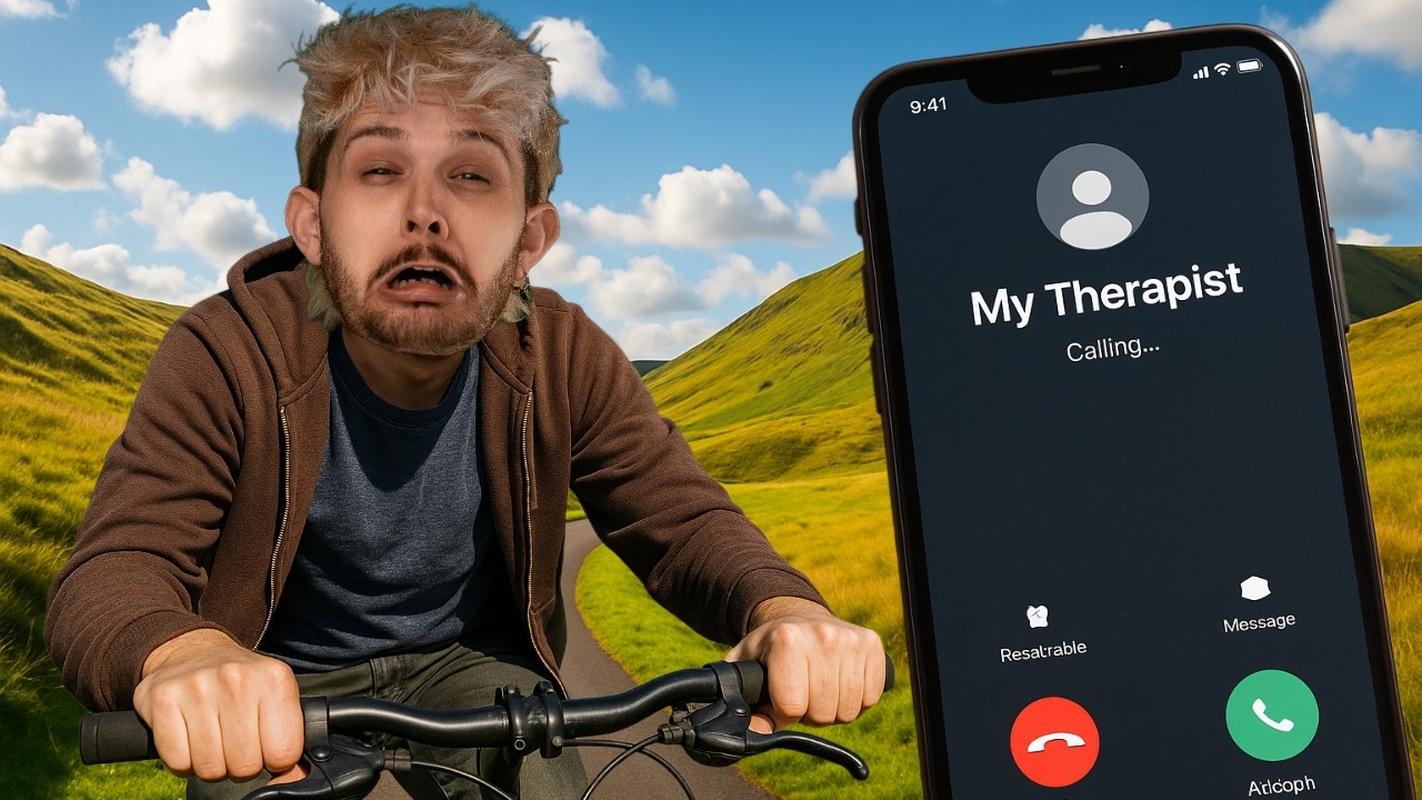 Cycling 150 Miles to Avoid Therapy - YouTube