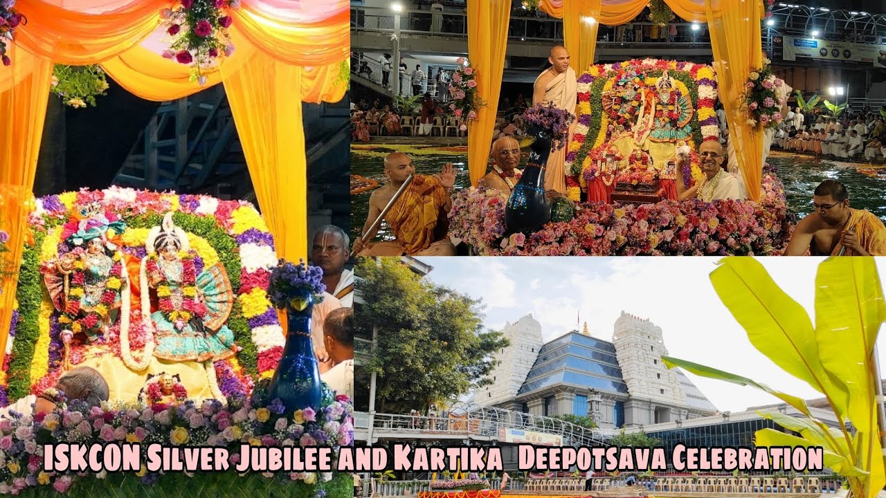 ISKCON Temple Deepotsava. |2024| |Iskcon| |Temple| |Jubilee|. - YouTube