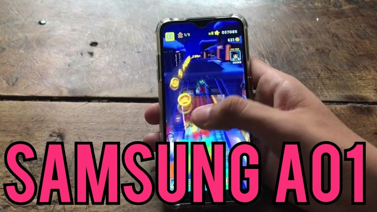 SUBWAY SURFERS JETPACK NO SAMSUNG A01 DESEMPENHO - YouTube