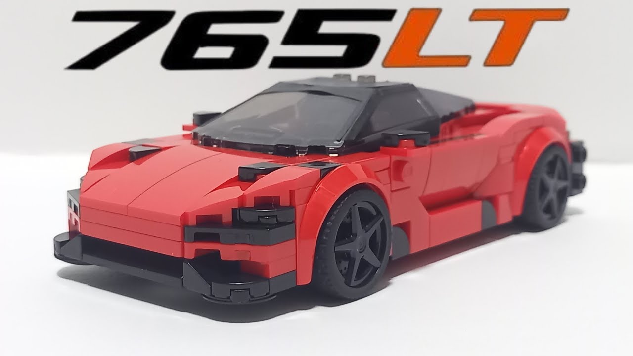 LEGO McLaren 765LT Speed Champions MOC | Tutorial - YouTube