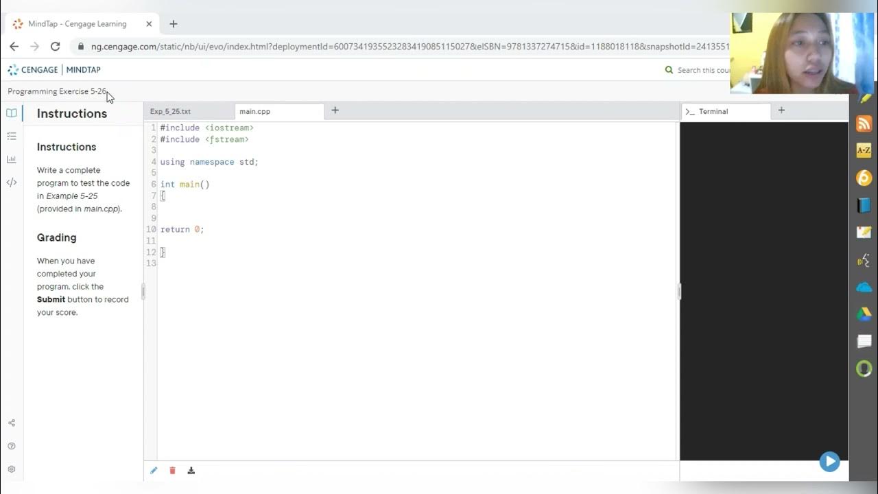 Programming Exercise 5-26 - YouTube