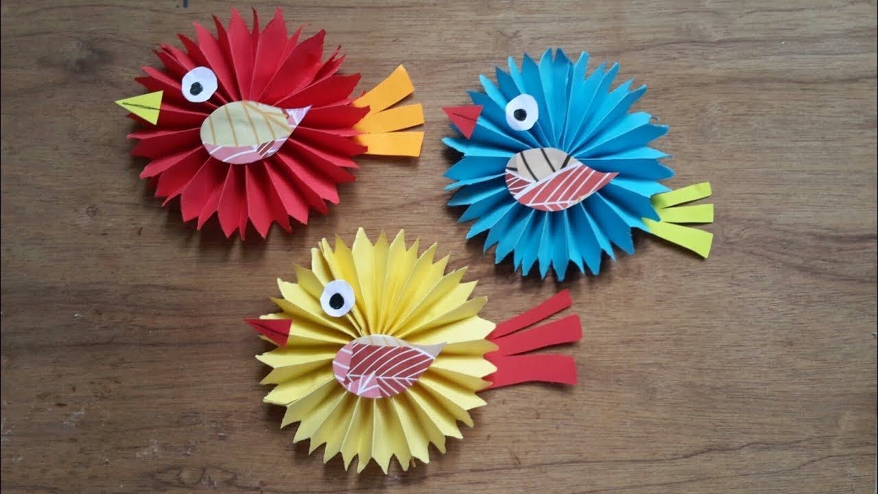 DIY Paper Toys Easy Paper Birds YouTube diy-paper-toys-easy-paper-birds-youtube