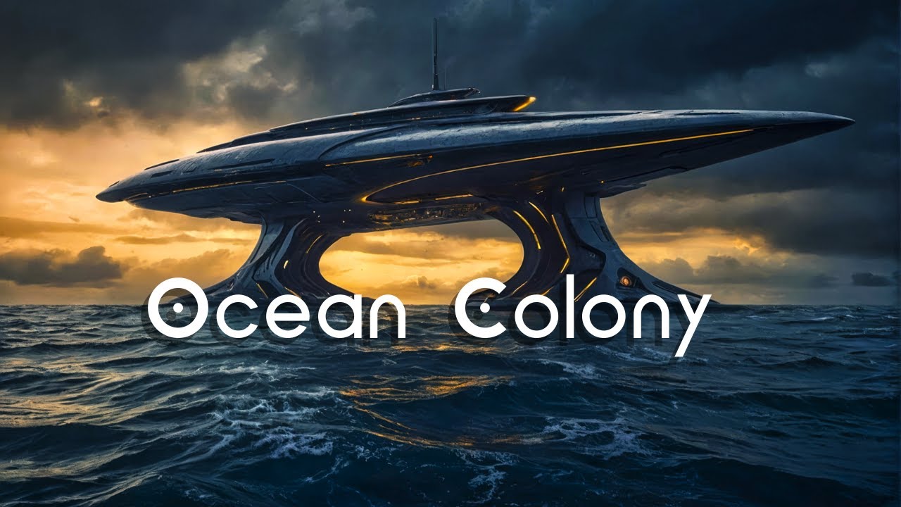 Ocean Colony | Futuristic Sci Fi Atmosphere | Otherworldly Sea Ambient ...