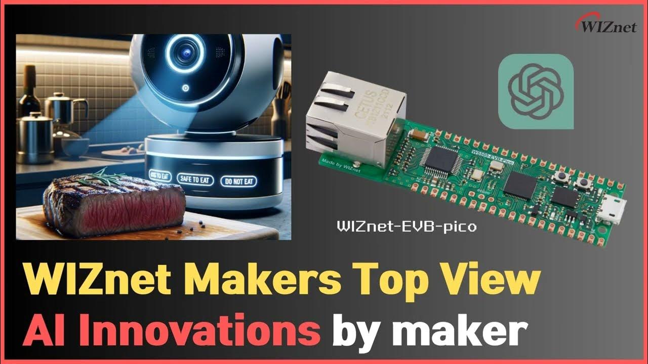 WIZnet Makers Top View AI Innovations by maker | Raspberry Pi Pico | Open ai - YouTube