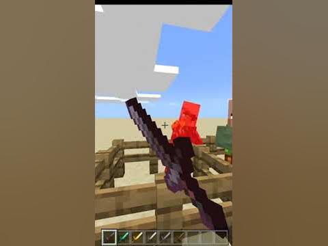 Minecraft Bedrock Sword damage comparison - YouTube