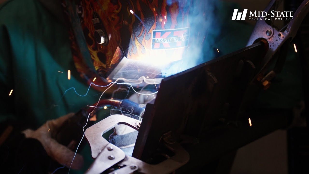 Welding Program at Mid-State Technical College - YouTube