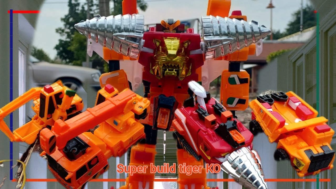 super build tiger công việc của Trung Quốc keisatsu yuusha J-decker ...