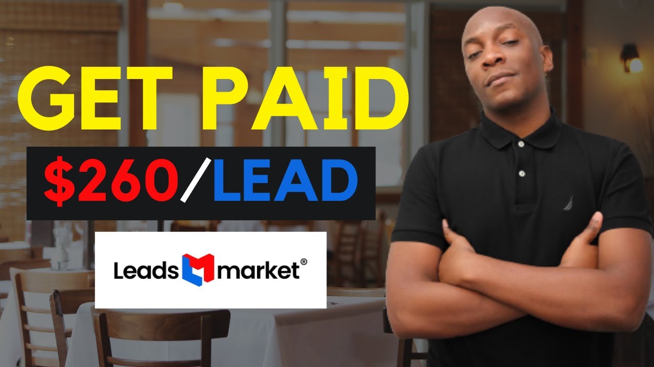 How To Make Money Online With Leads Market Affiliate Platform - YouTube