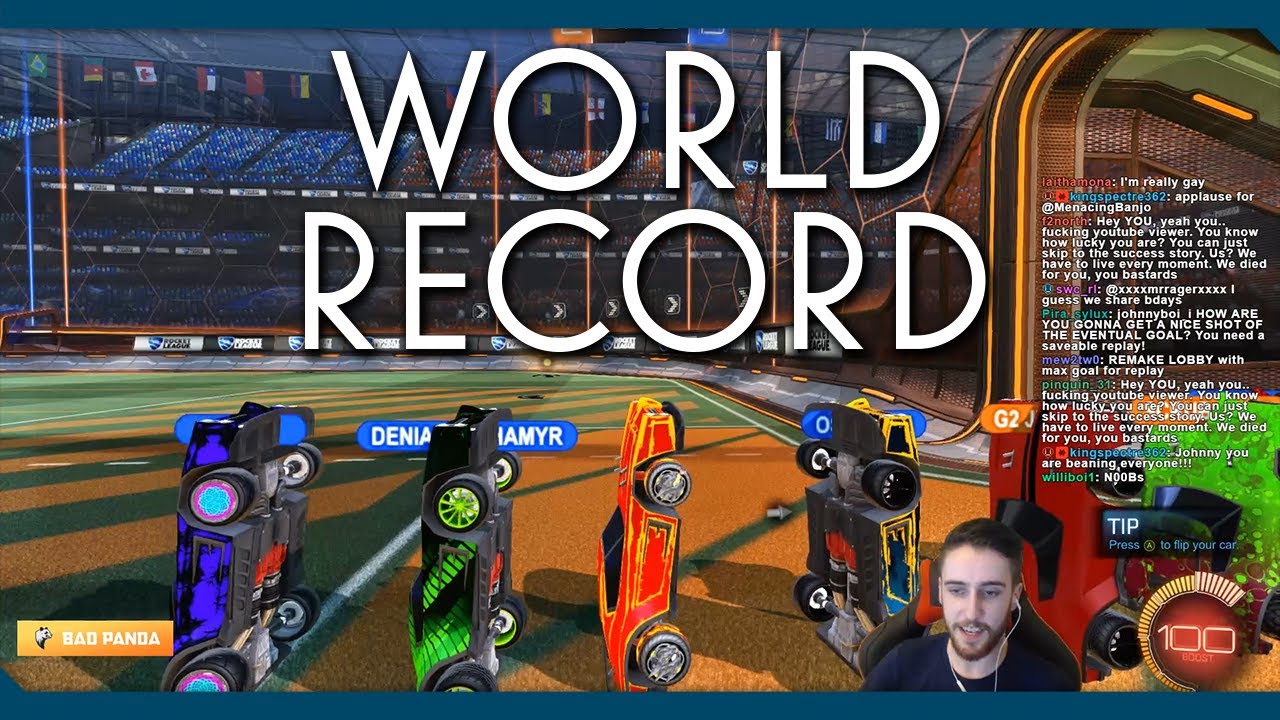 8 Dominus Domino Effect Goal | Rocket League - YouTube