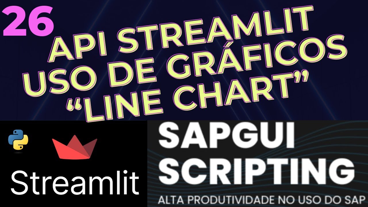 Tutorial Streamlit 26 Como Usar O Python Streamlit Line Chart Api Do Streamlit Youtube