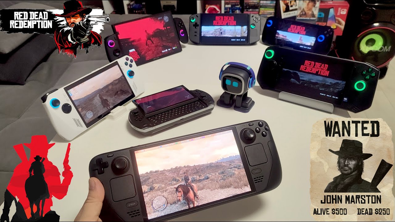 Как работает RDR 1 на Steam Deck OLED/Lenovo GO/Asus Rog Ally X/MSI ...