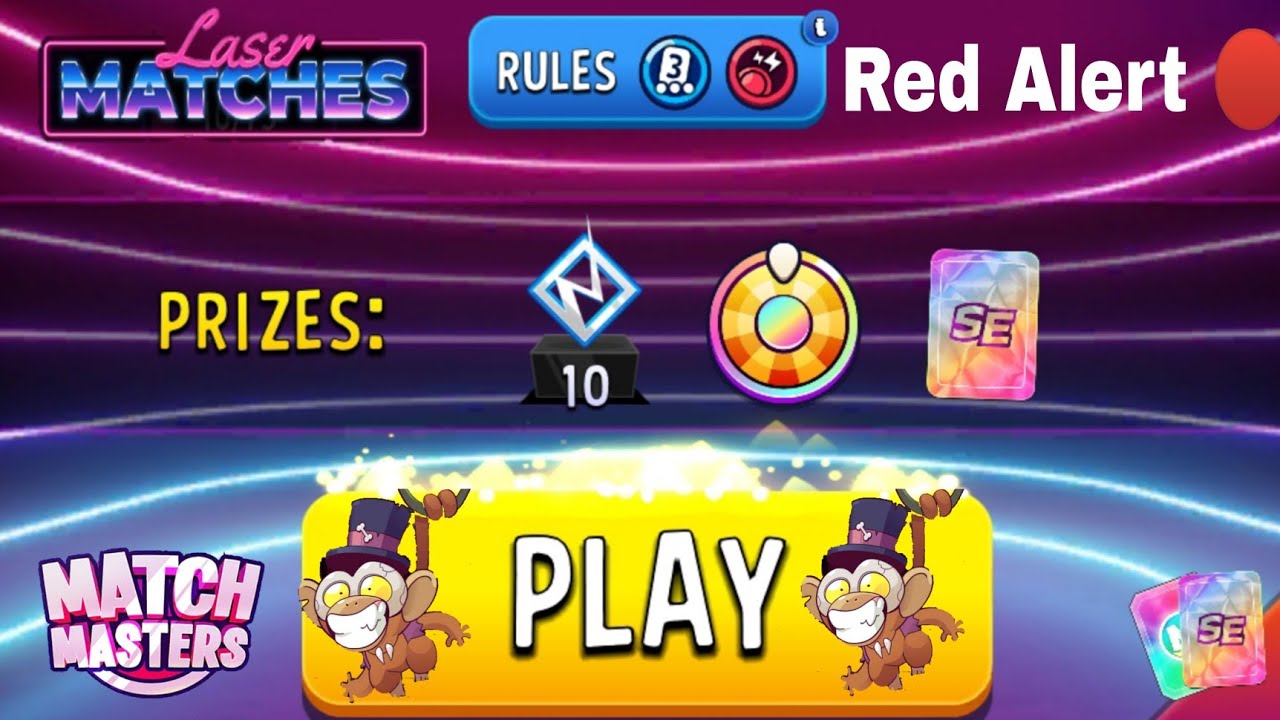 laser matches red alert legendary tournament | match masters laser ...