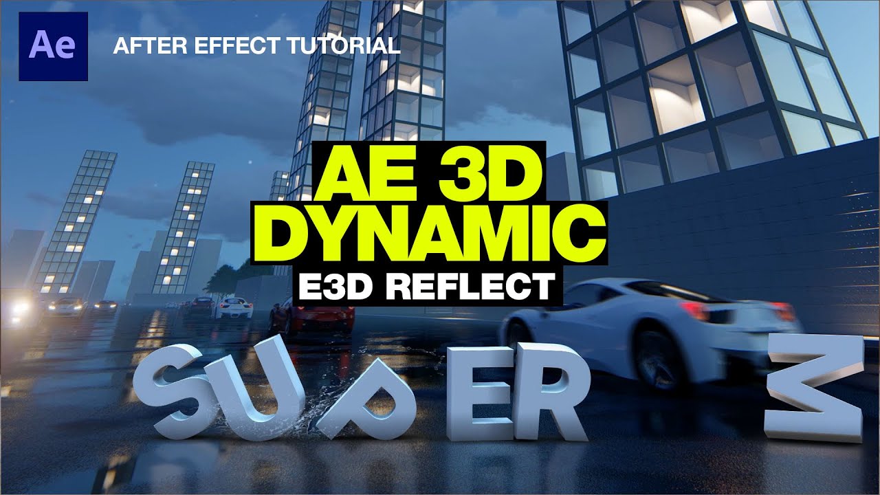 [Element 3D-17] How to use C4D dynamics in E3D-After Effect tutorial ㅣ ...