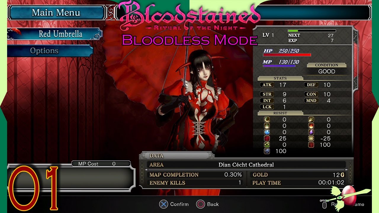 Bloodstained: Ritual of the Night [Bloodless Mode] (Part 1 - A Lady's Temptation) - YouTube