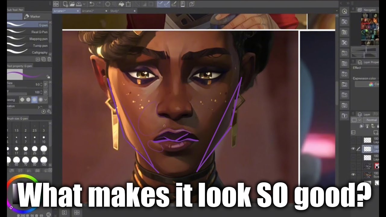 Analyzing The Arcane Art Style - YouTube
