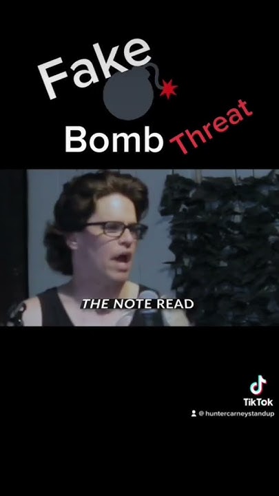 Fake Bomb Threat 💣🚒 Comedy Atxcomedy Standup Standupcomedy Funny Youtube